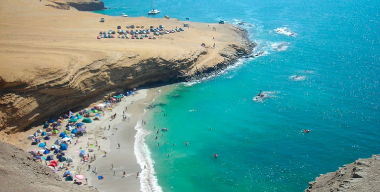 Lista de playas en Ica, información de playas del Perú