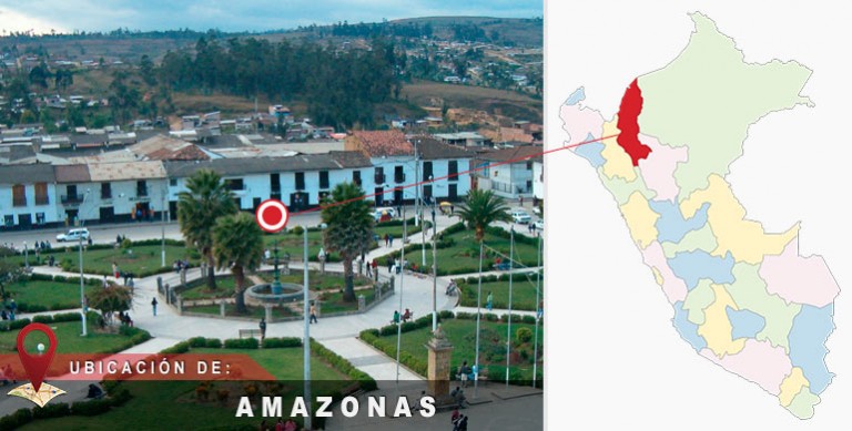 Ubicación de Amazonas - Turismo & Viajes Info Perú