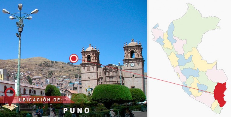 Ubicación de Puno - Turismo & Viajes Info Perú